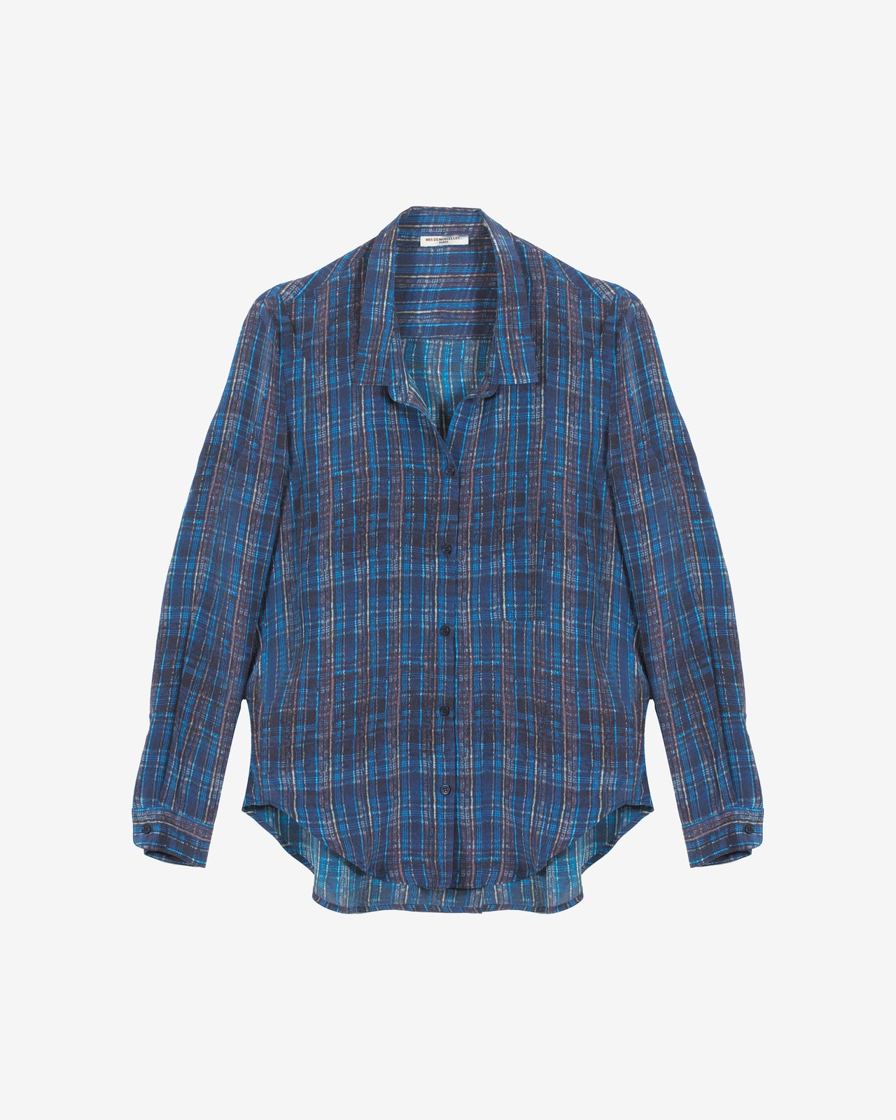 Chemise Scotti Bleu | Mes Demoiselles – Mes Demoiselles Paris