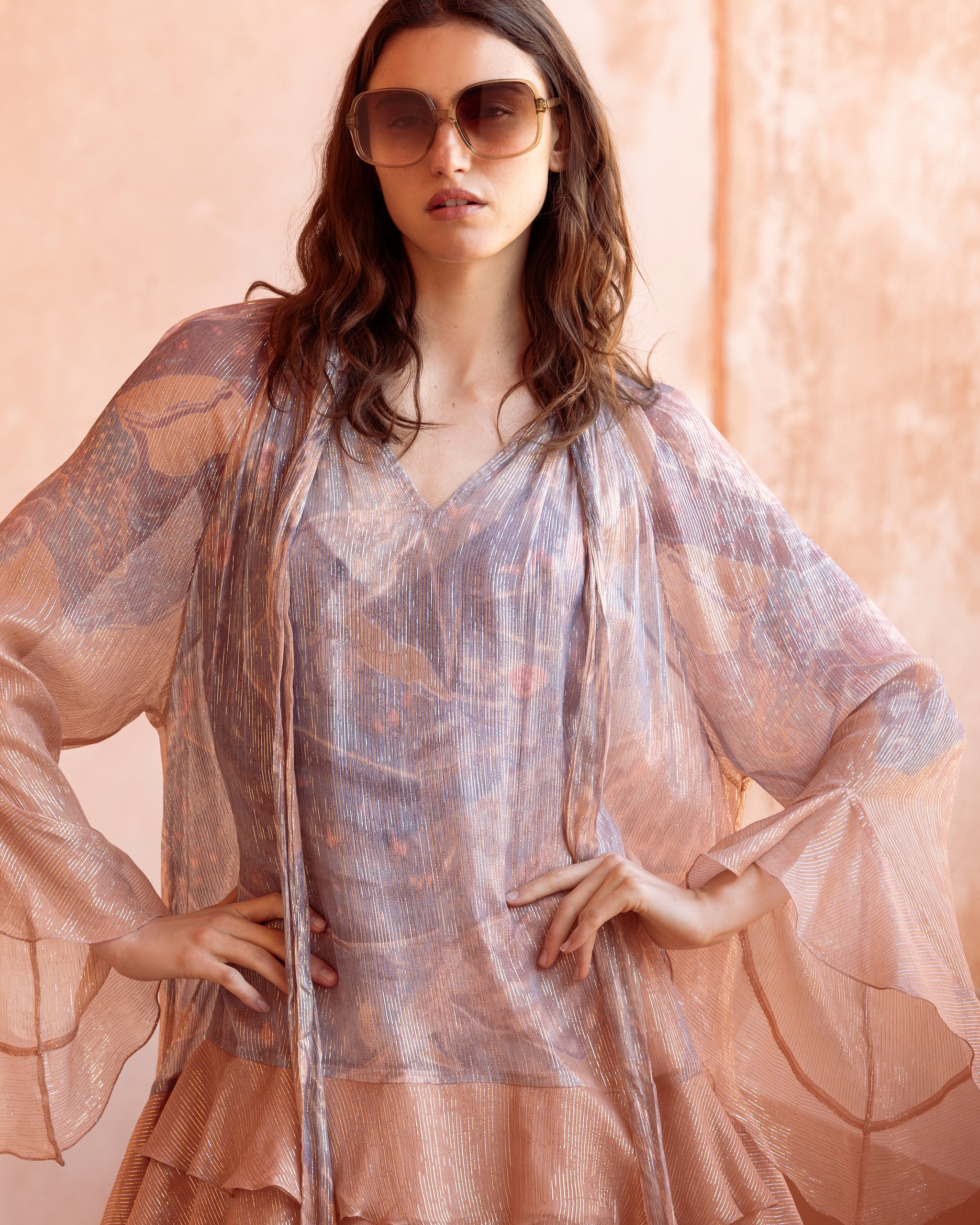 Brenda Dress Rose | Mes Demoiselles – Mes Demoiselles Paris