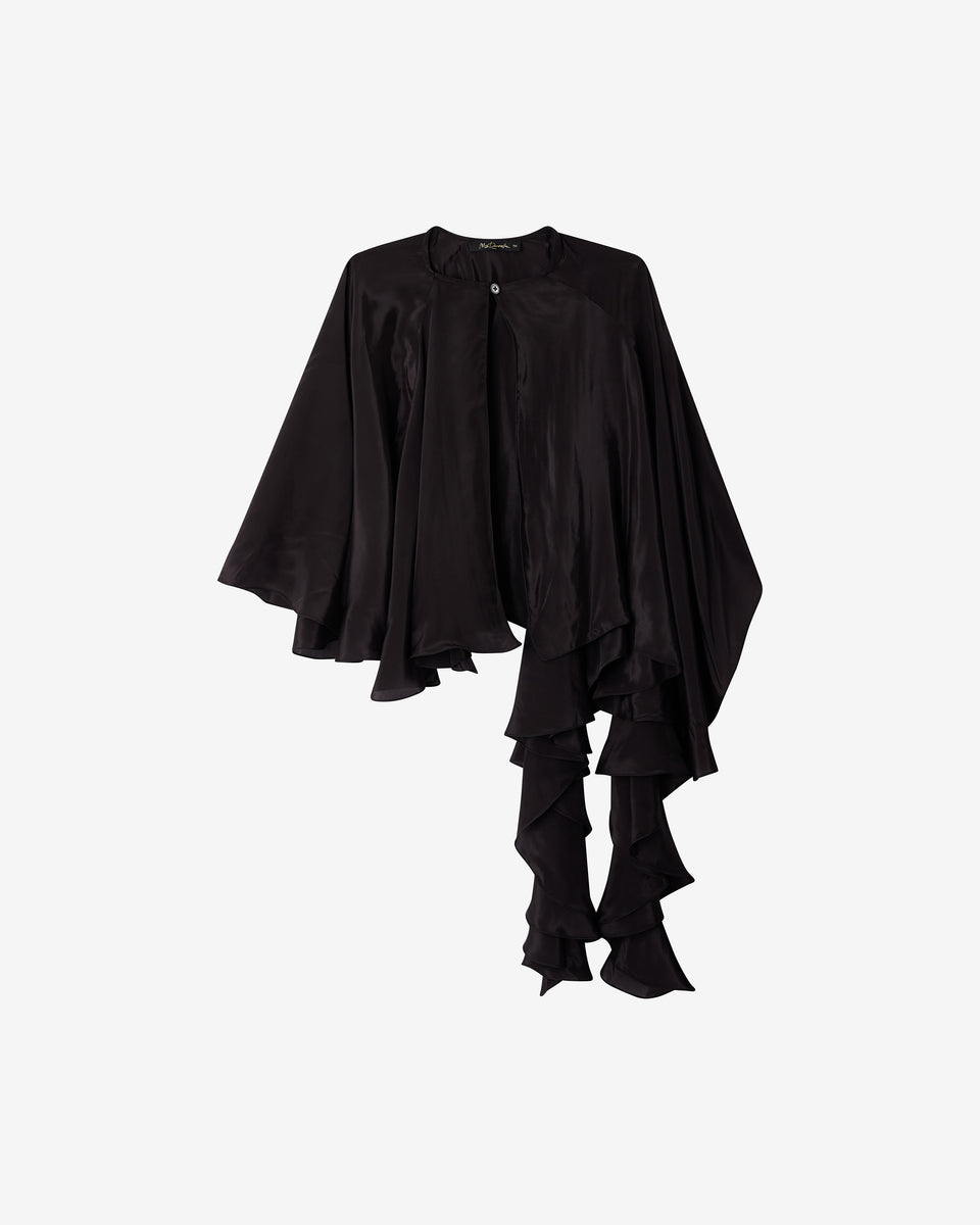 Daina Black Cape | Mes Demoiselles – Mes Demoiselles Paris