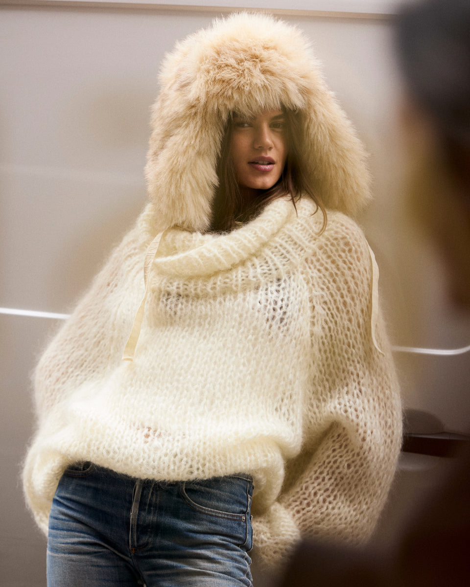 Morah Ivory Sweater | Mes Demoiselles – Mes Demoiselles Paris