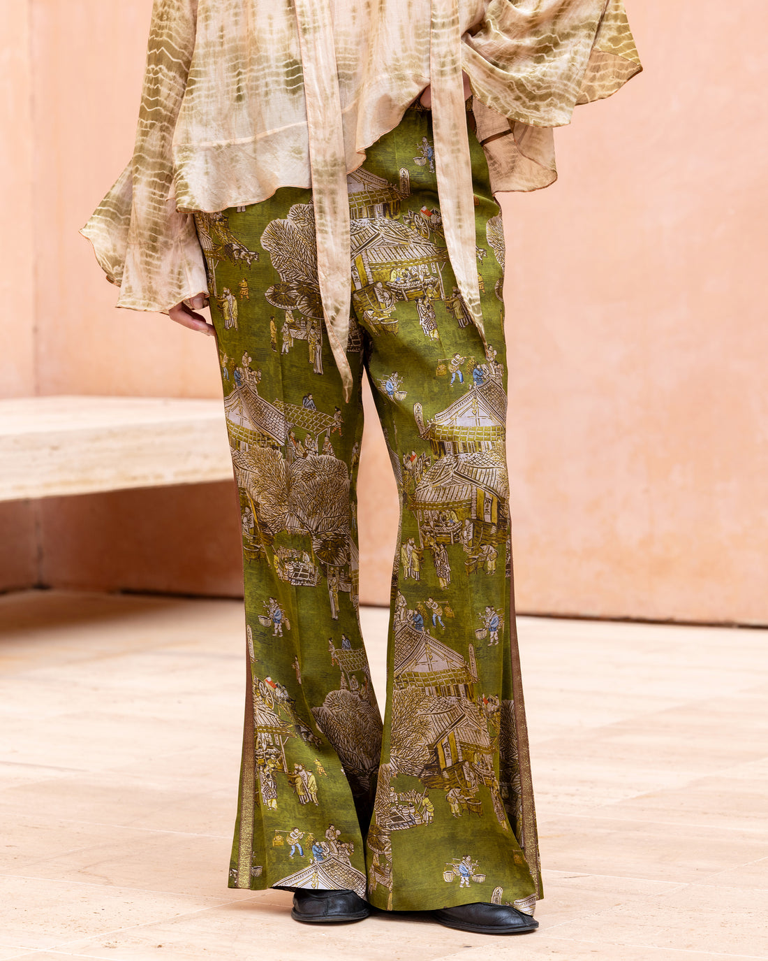 Pikini Green Pants | Mes Demoiselles – Mes Demoiselles Paris