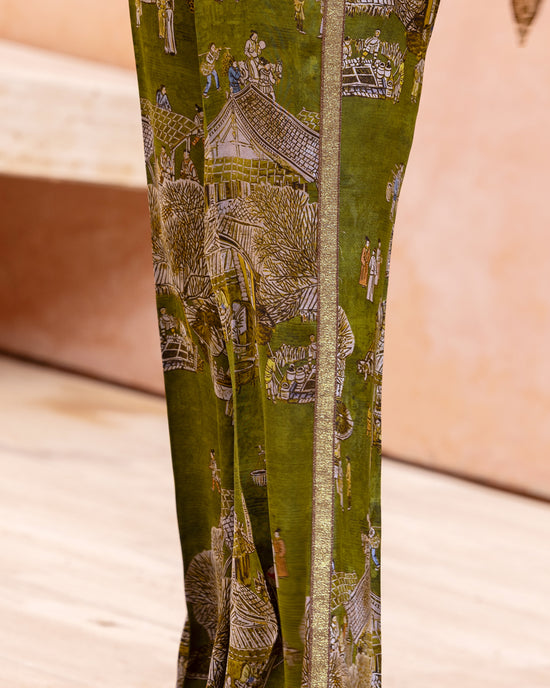 Pikini Green Pants | Mes Demoiselles – Mes Demoiselles Paris