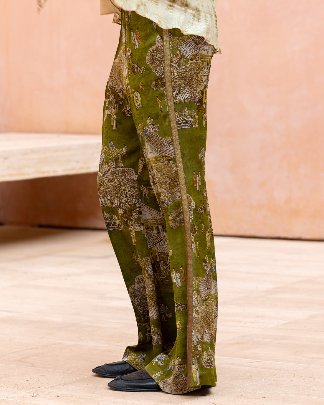 Pikini Green Pants | Mes Demoiselles – Mes Demoiselles Paris