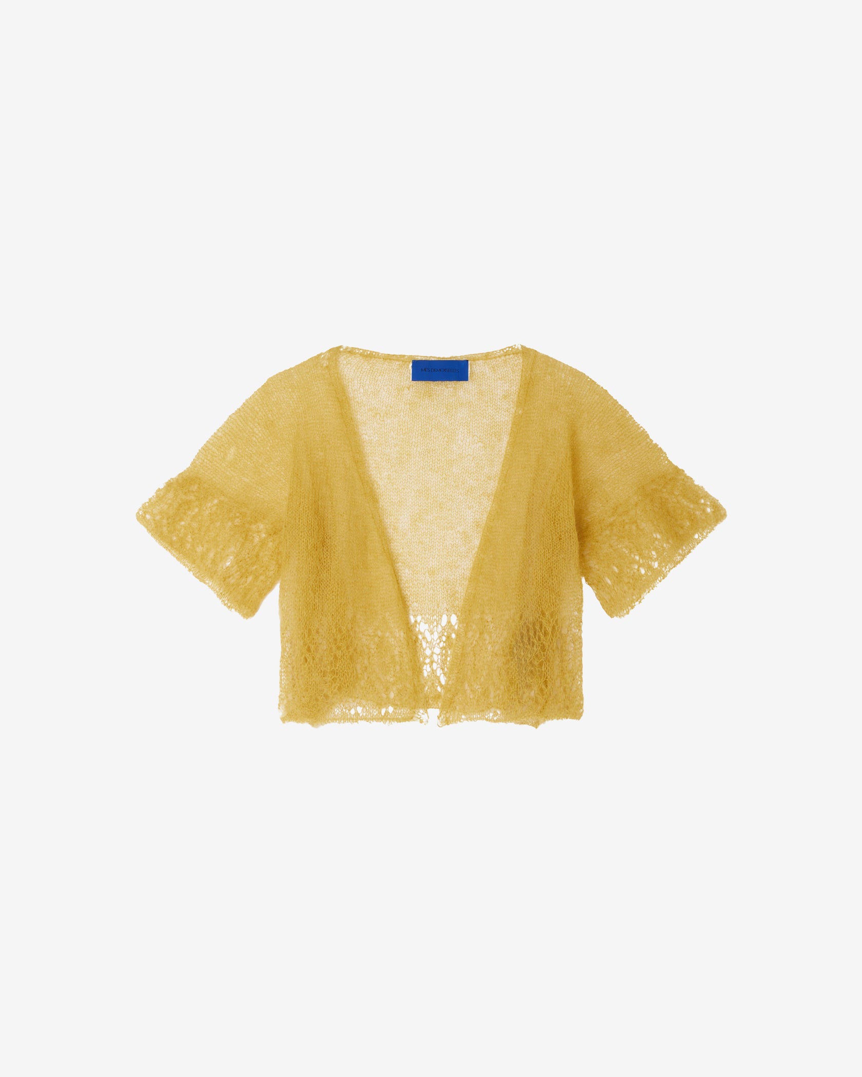 Cardigan Hanan Ocre | Mes Demoiselles – Mes Demoiselles Paris