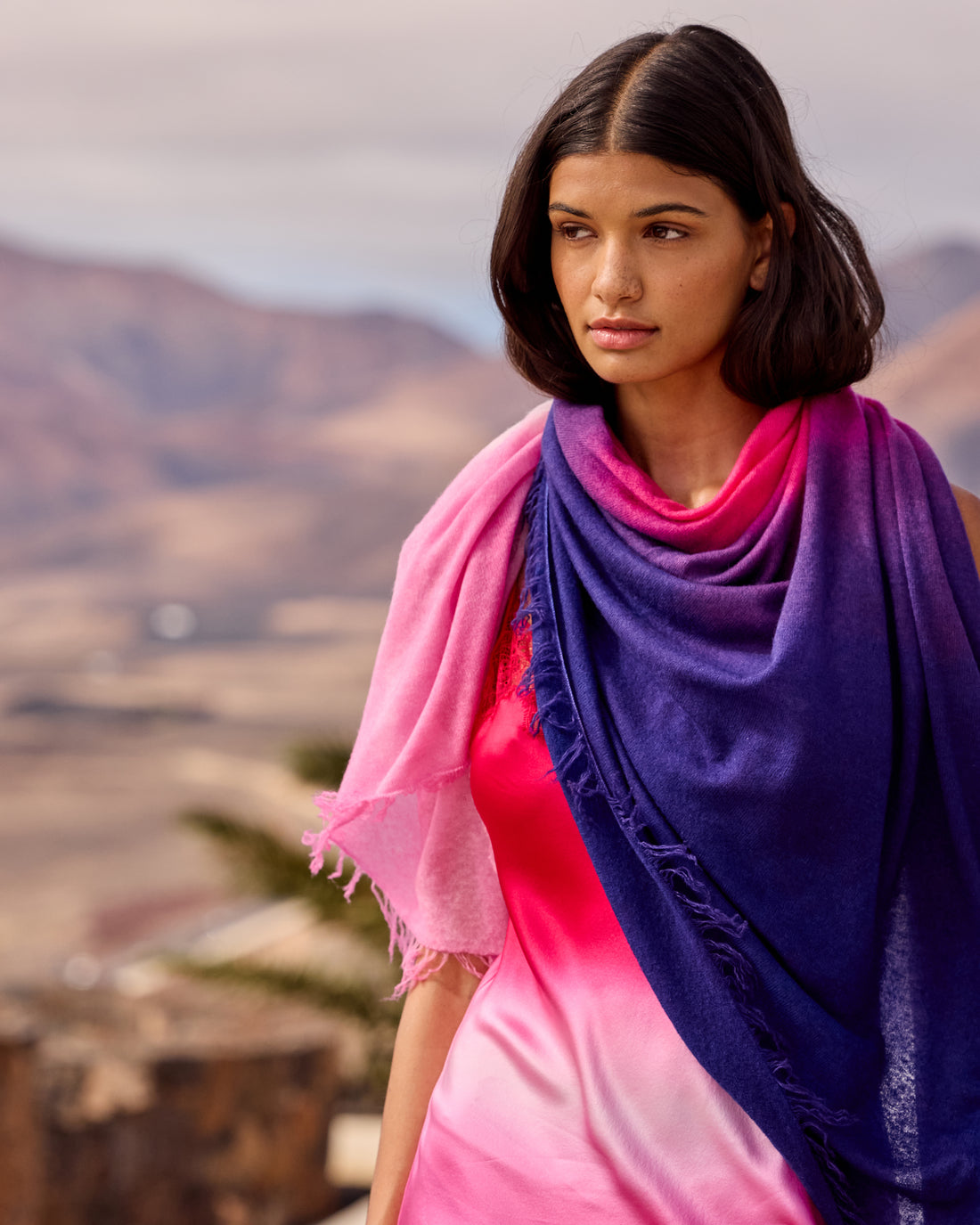 Tinku Pink Scarf | Mes Demoiselles – Mes Demoiselles Paris