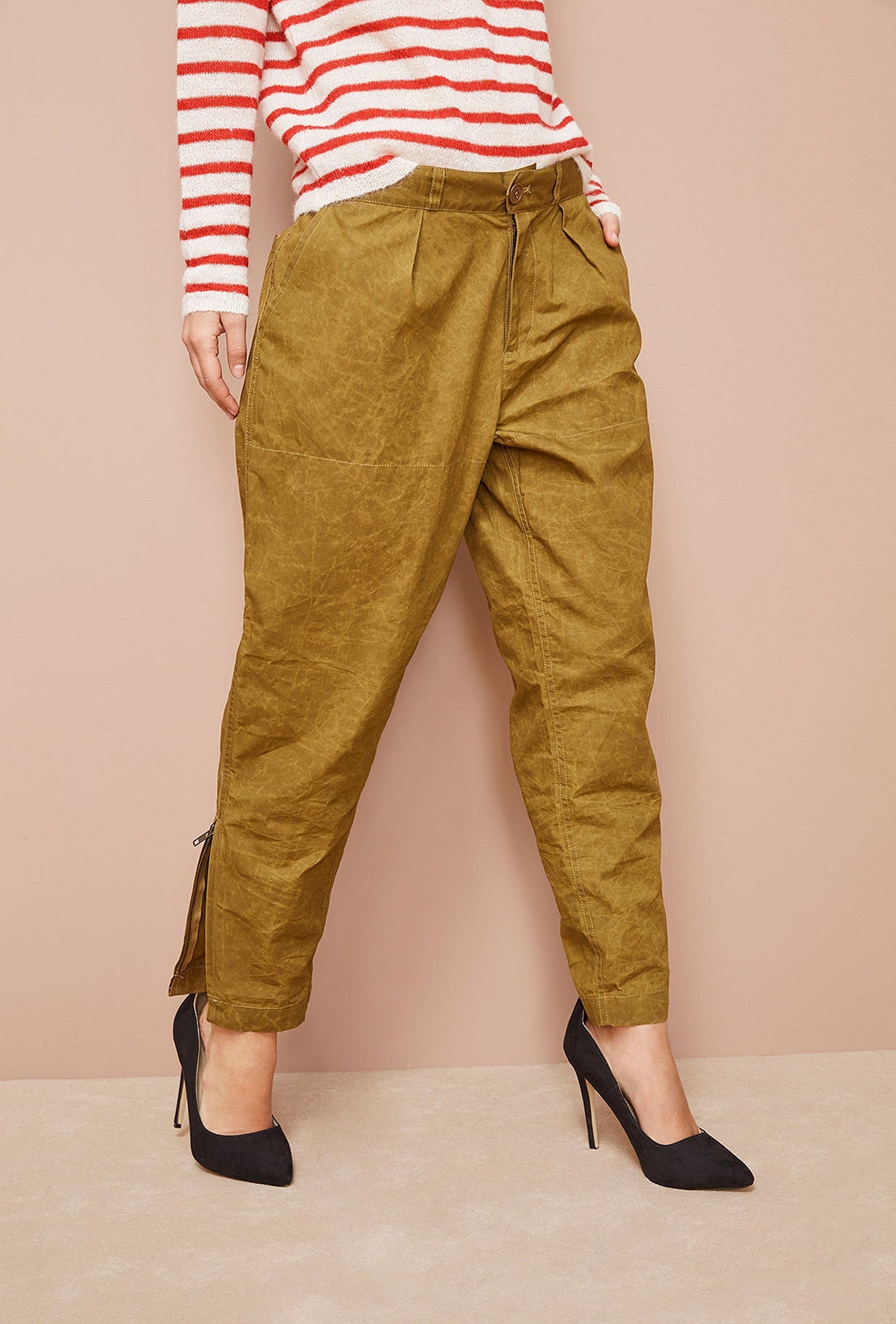 Mike Khaki Pants | My Young Ladies Paris – Mes Demoiselles Paris